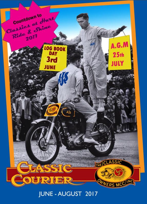 Classic Courier : June – August 2017 – The Classic Owners Motorcycle ...