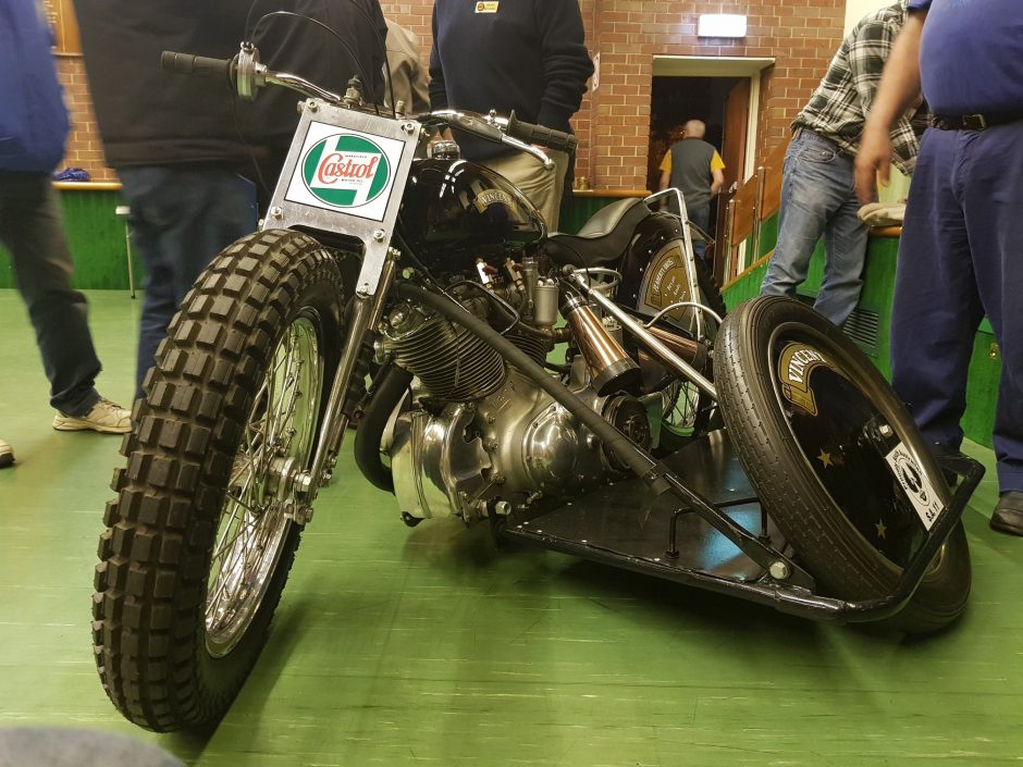 Chris Flaherty Vincent (in Rowley Park trim) photo by Owen Greenfield ...