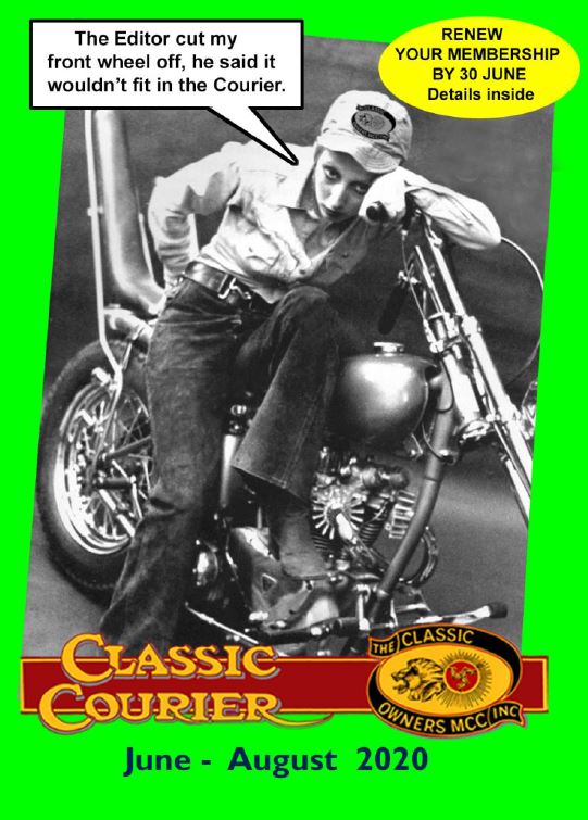 Classic Courier : June – August 2020 – The Classic Owners Motorcycle ...