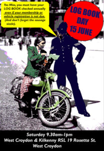 Log Book Day 2024 – The Classic Owners Motorcycle Club Inc.